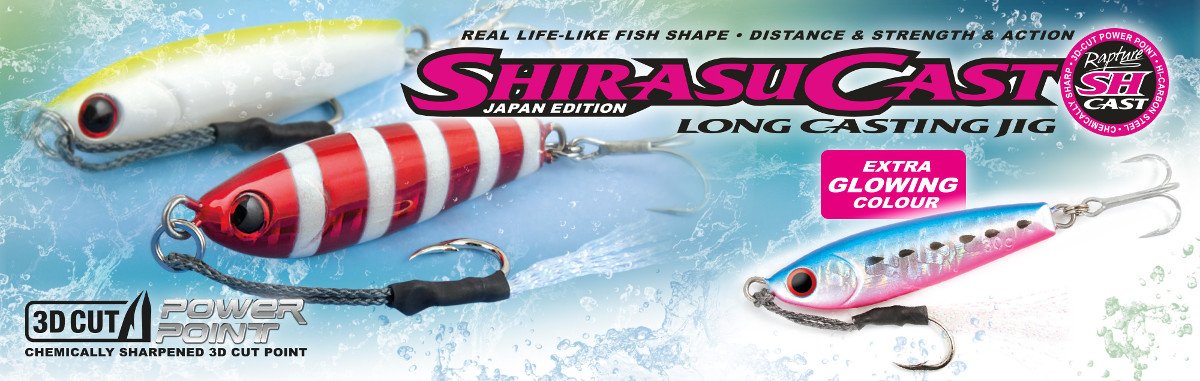 Rapture SHIRASU CAST 55mm 30gr SARDINE