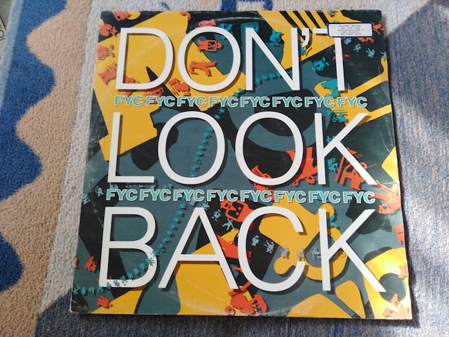 Fine Young Cannibals - Dont Look Back 12 inch  mix