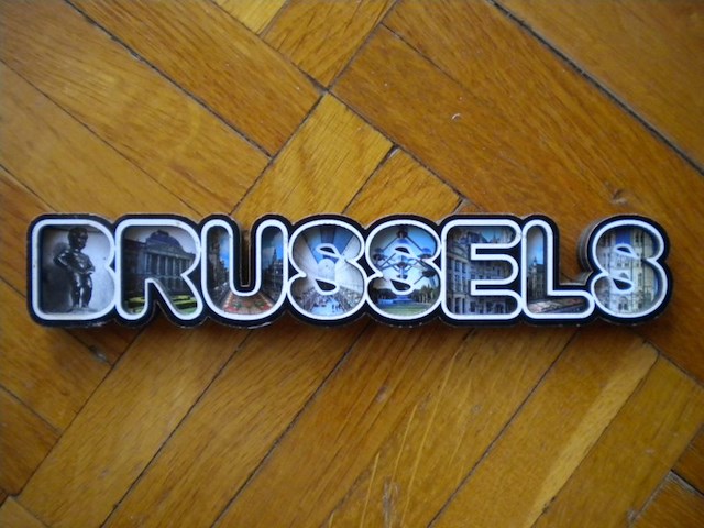BRISEL BRUSSELS, magnet za frizider (2)