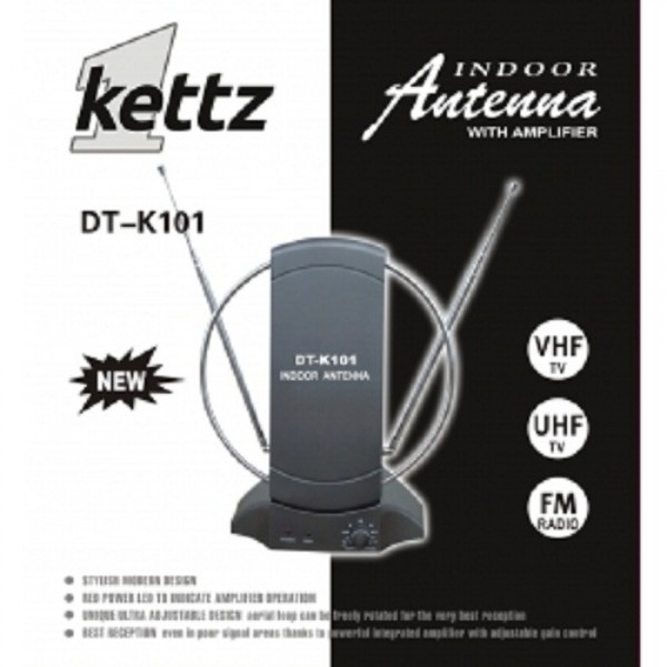 KETTZ SOBNA TV/FM ANTENA DT K101 POJACIVAC (VTP)