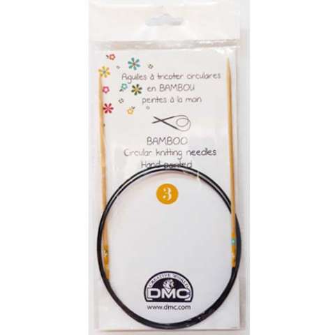 DMC OKRUGLE IGLE ZA PLETENJE-BAMBUS 3mm