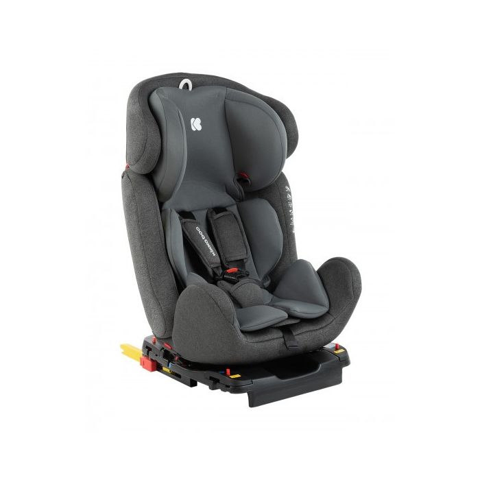 KikkaBoo autosedište 0-1-2-3 (0-36 kg) 4 safe ISOFIX black