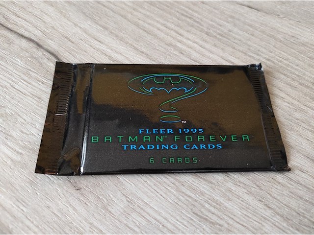 Batman Forever cards - neotvorena kesica