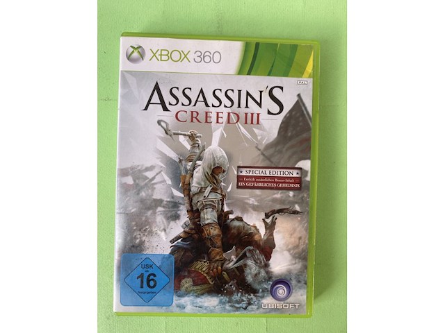 Assassins Creed 3 - Xbox 360 igrica