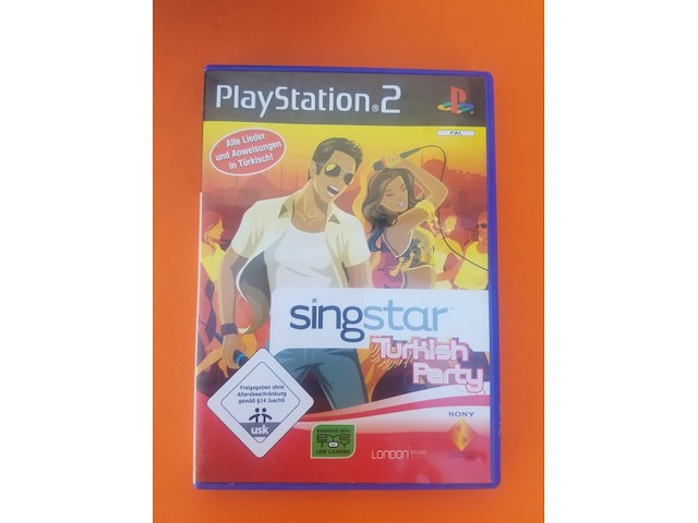 Sing Star Turkish Party - PS2 igrica