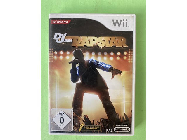 Def Jam Rap Star - Nintendo Wii igrica