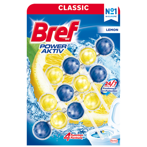 BREF Power Aktiv Lemon 3x50g