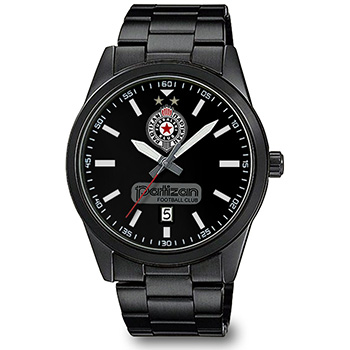 Ručni sat "Mali grb + Partizan" FK Partizan Casio MTP-VD02B