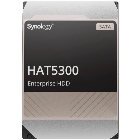 Synology HAT5300-16T 16TB 3.5'' Enterprise HDD, 7.200 rpm, Buffer size : 256 MiB, SATA 6 Gbs, MTTF 2.5M hours, 5 year warranty ( HAT5300-16T