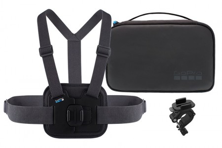 GoPro Sports kit chesty + handlebarseatpostpole mount + mounts AKTAC-001