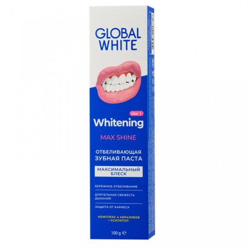 Zubna pasta za beljenje zuba Global White Max Shine