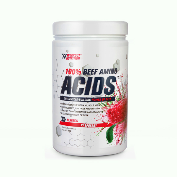 100% BEEF AMINO ACIDS 500gr