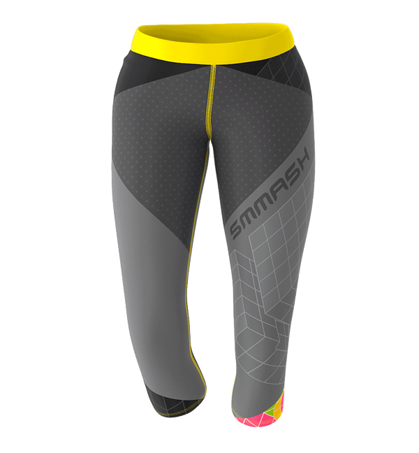 Woman 3/4 Leggings – GO CANDY YELLOW