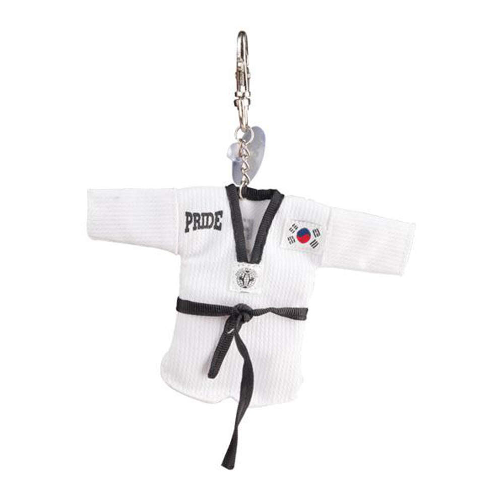 9021 Mini taekwondo kimono key ring
