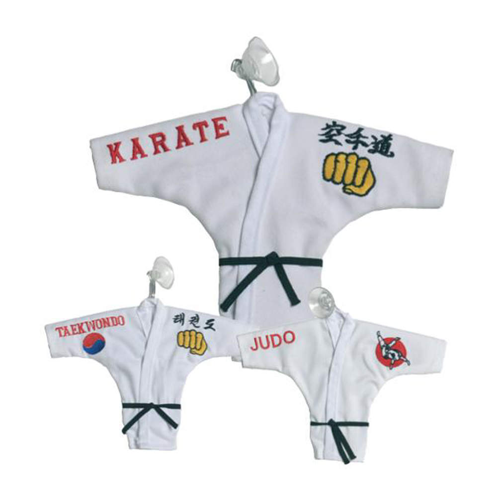 9022 Mini karate kimono key ring