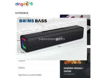 Boom bass L28 Bežični zvučnik