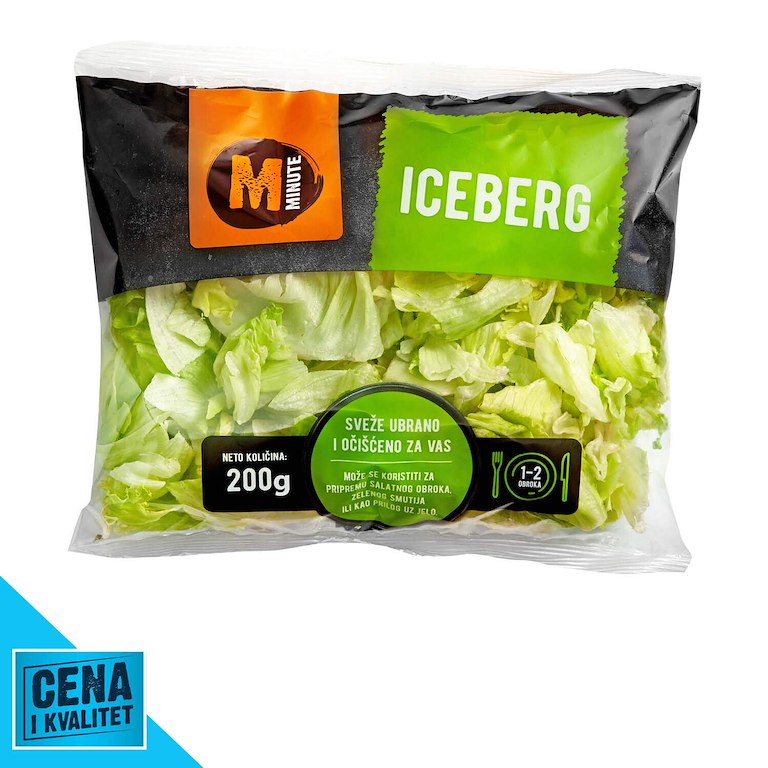 Minute iceberg salata 200g minute