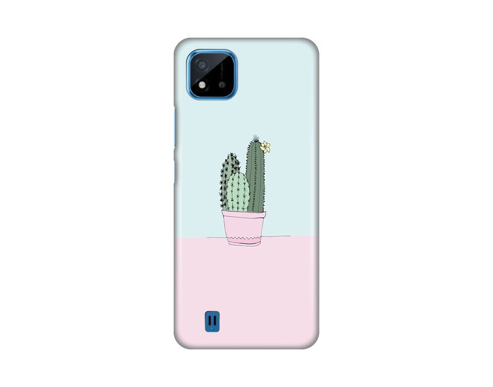 Silikonska futrola PRINT - Realme C11 2021/C20 Cactus