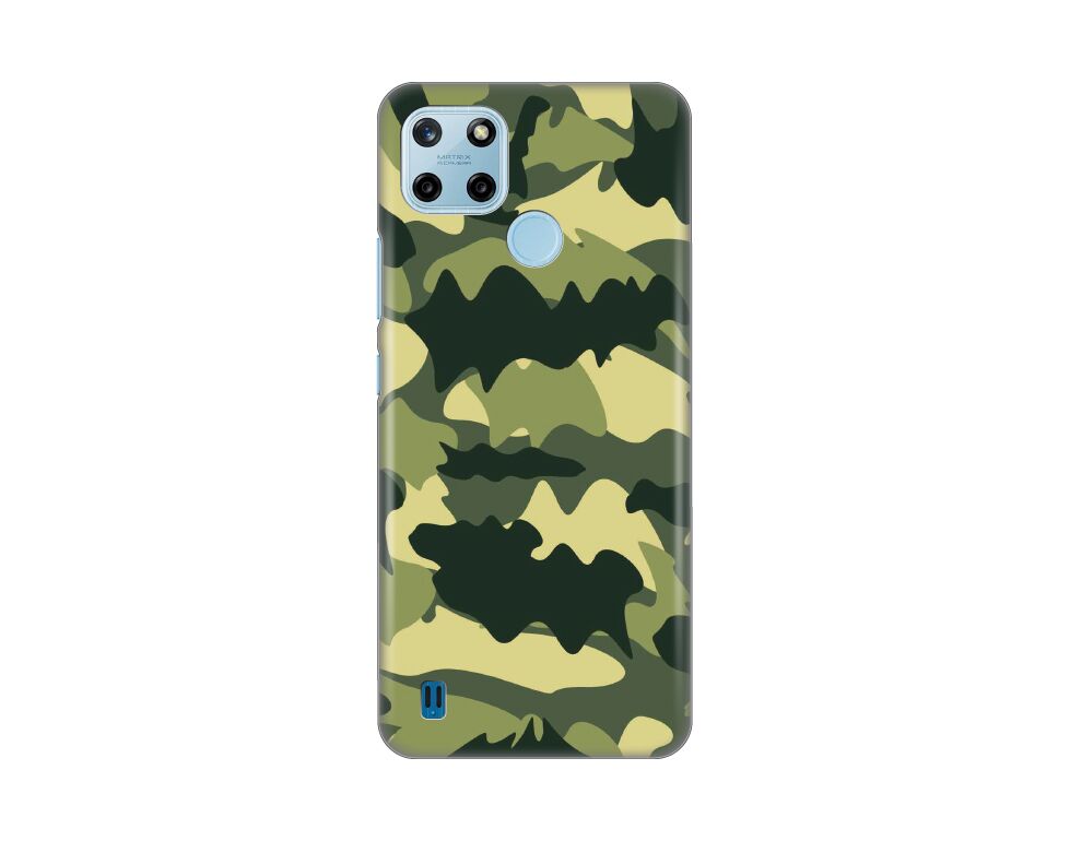 Silikonska futrola PRINT Skin - Realme C25Y/C21Y Army