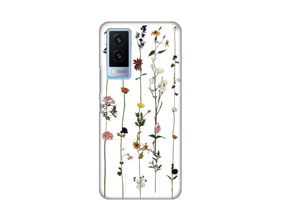 Silikonska futrola PRINT Skin - Vivo Y71T Flower