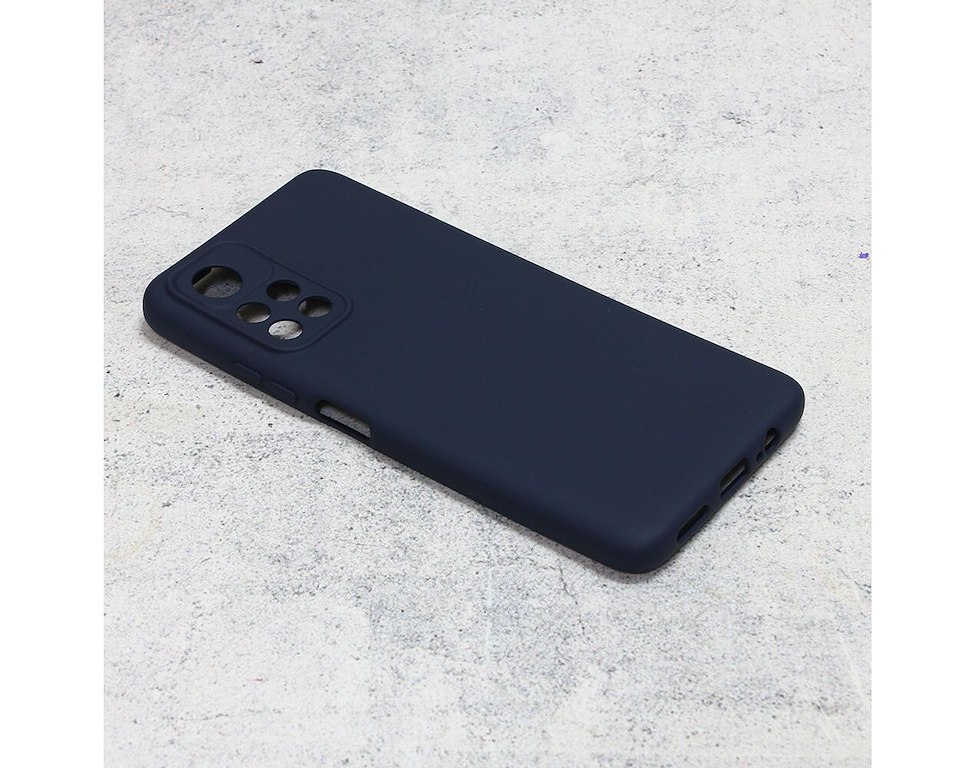 Silikonska futrola Teracell Giulietta - Xiaomi Redmi Note 11T 5G/Poco M4 Pro 5G mat tamno plava