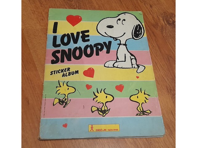 I love Snoopy, 1985, Panini, Pun album