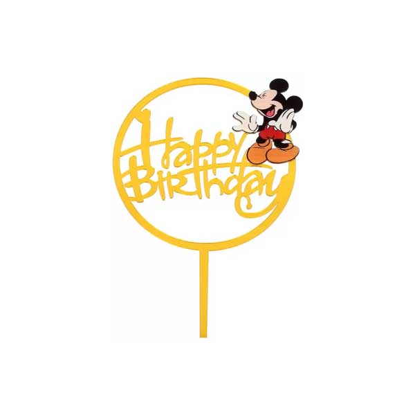 Toper Happy Birthday Miki Maus