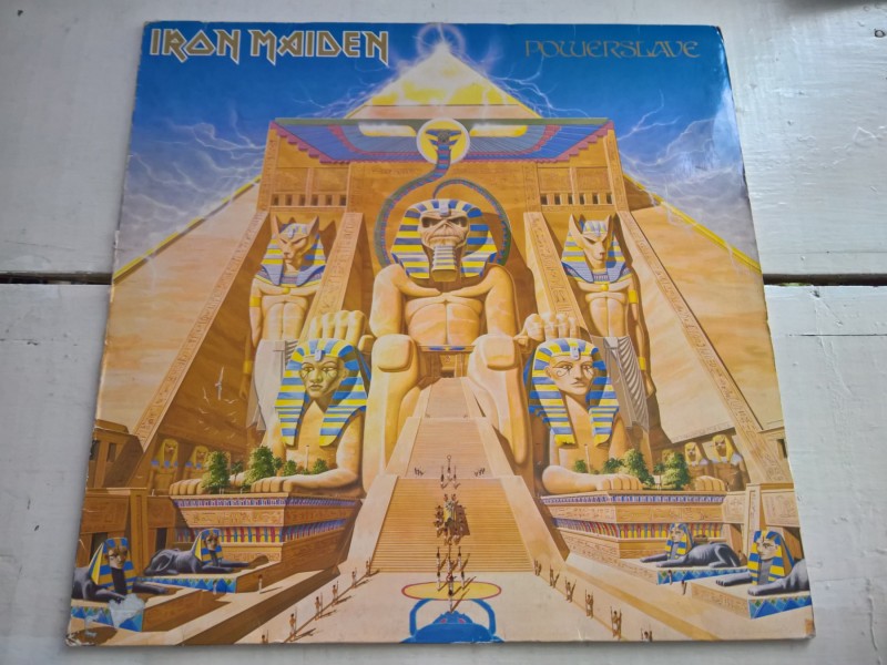 IRON MAIDEN - Powerslave (Holland, LP)