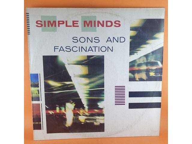 Simple Minds ‎– Sons And Fascination, LP