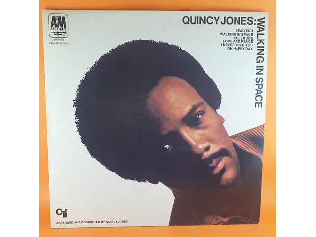 Quincy Jones ‎– Walking In Space, LP