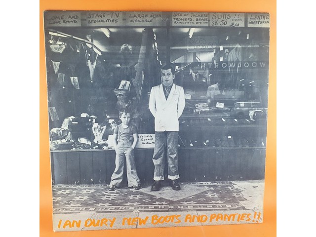 Ian Dury ‎– New Boots And Panties!! , LP