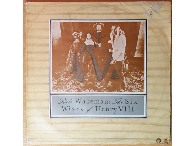 LP RICK WAKEMAN - The Six Wives Of Henry VIII, 1. press