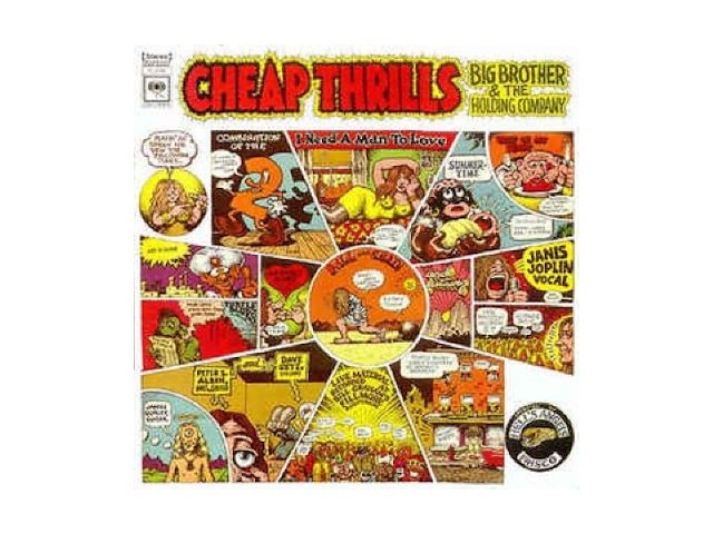 Big Brother an The Holding Company ‎– Cheap Thrills(LP)