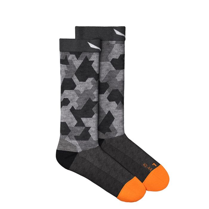 ČARAPE SALEWA PEDROC CAMO MERINO black-black out