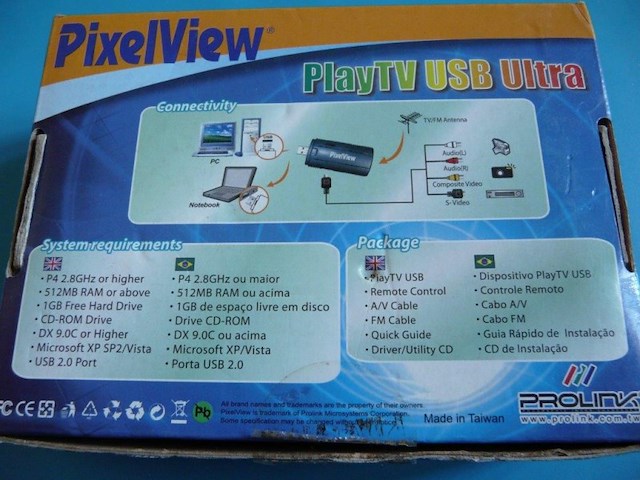 ProLink PixelView PV-A6600U1(FRT)-F  PlayTV USB ultra