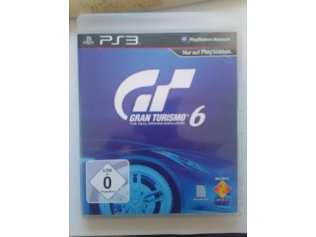 sony plausation 3 gran turismo 6 isp ko sa slika