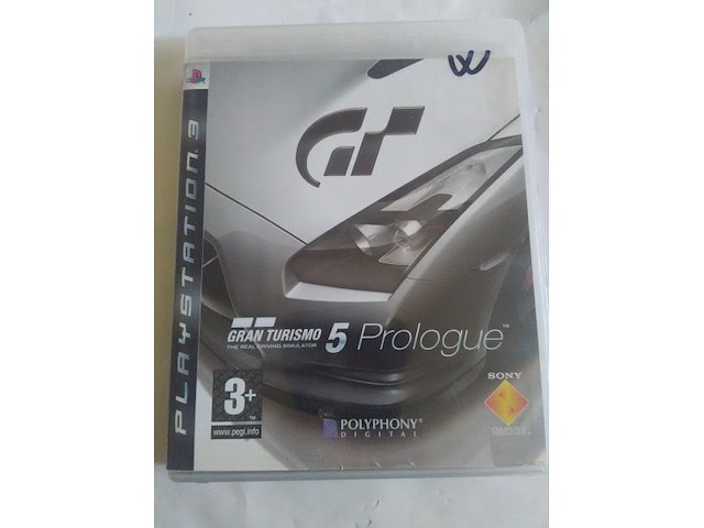 sony plausation 3 gran turismo 5 prologu ko sa slika