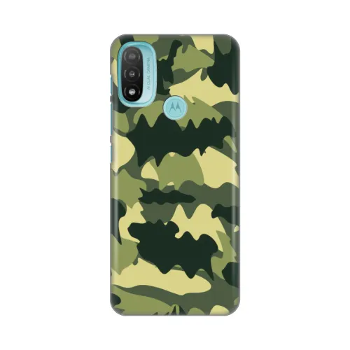 Silikonska futrola - maska print Skin za Motorola Moto E20 Army