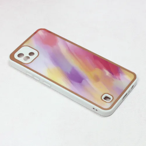 Futrola - maska Candy Marble za Realme C11 (2021)/C20 bela