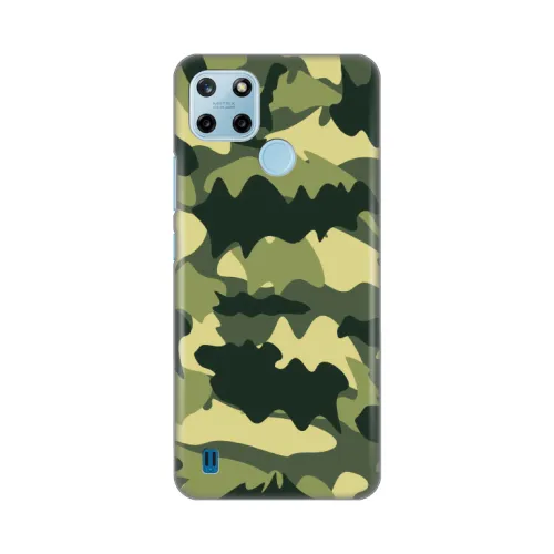 Silikonska futrola - maska print Skin za Realme C25Y/C21Y Army