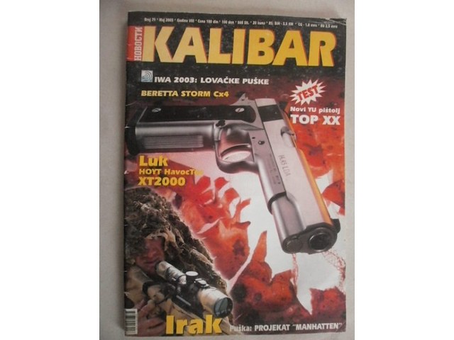 KALIBAR  broj  79  -  maj 2003.