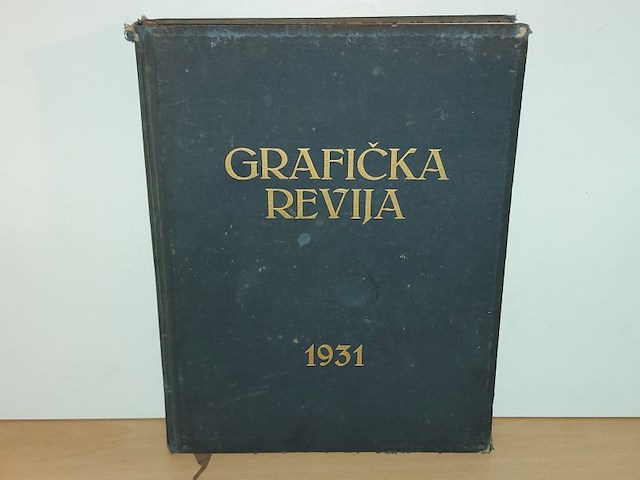 GRAFICKA REVIJA - komplet 1931.