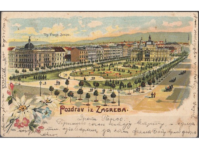 Hrvatska - Zagreb / Lito / 1900