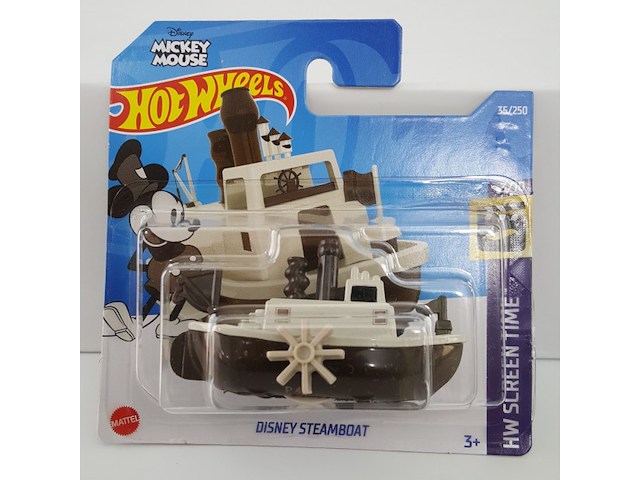 Mickey Mouse Steamboat - Hot Wheels