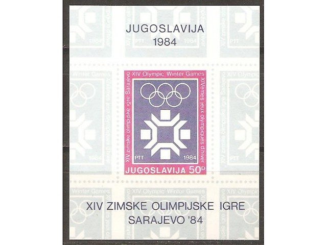 1983 - Blok 22 MNH