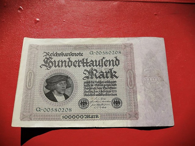 Nemačka 100000 maraka 1923