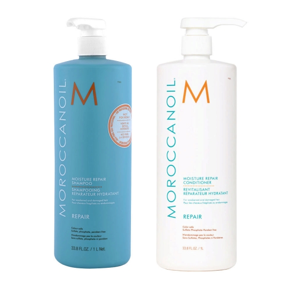 Moroccanoil Repair Duo šampon 1L i regenerator 1L