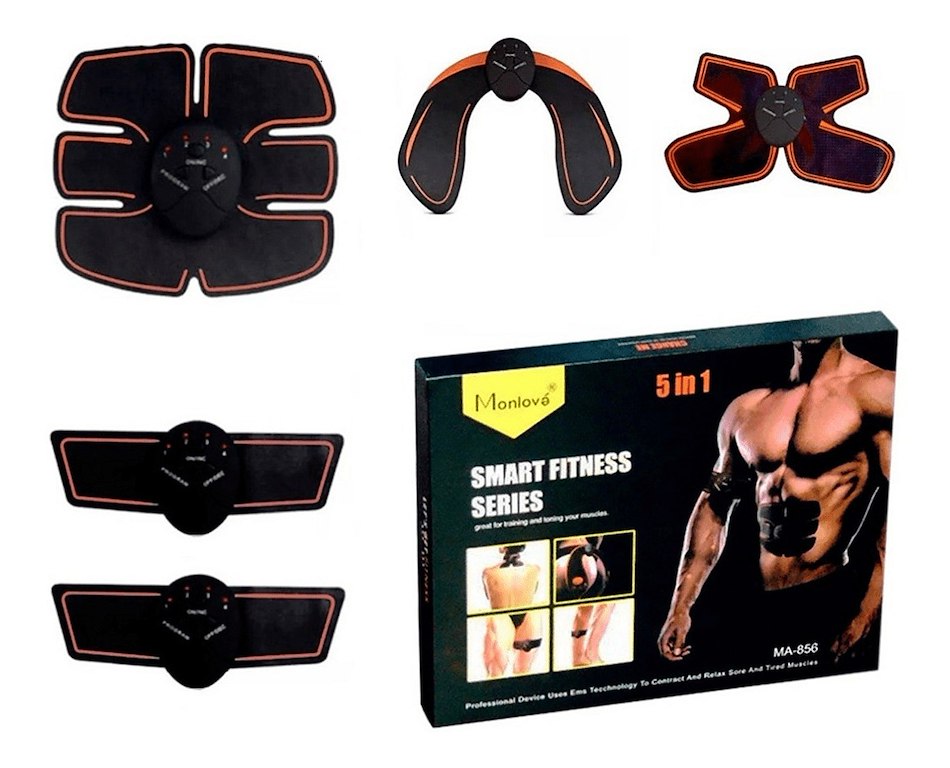 Sprava za trbušnjake 5 u 1-EMS Smart Fitness