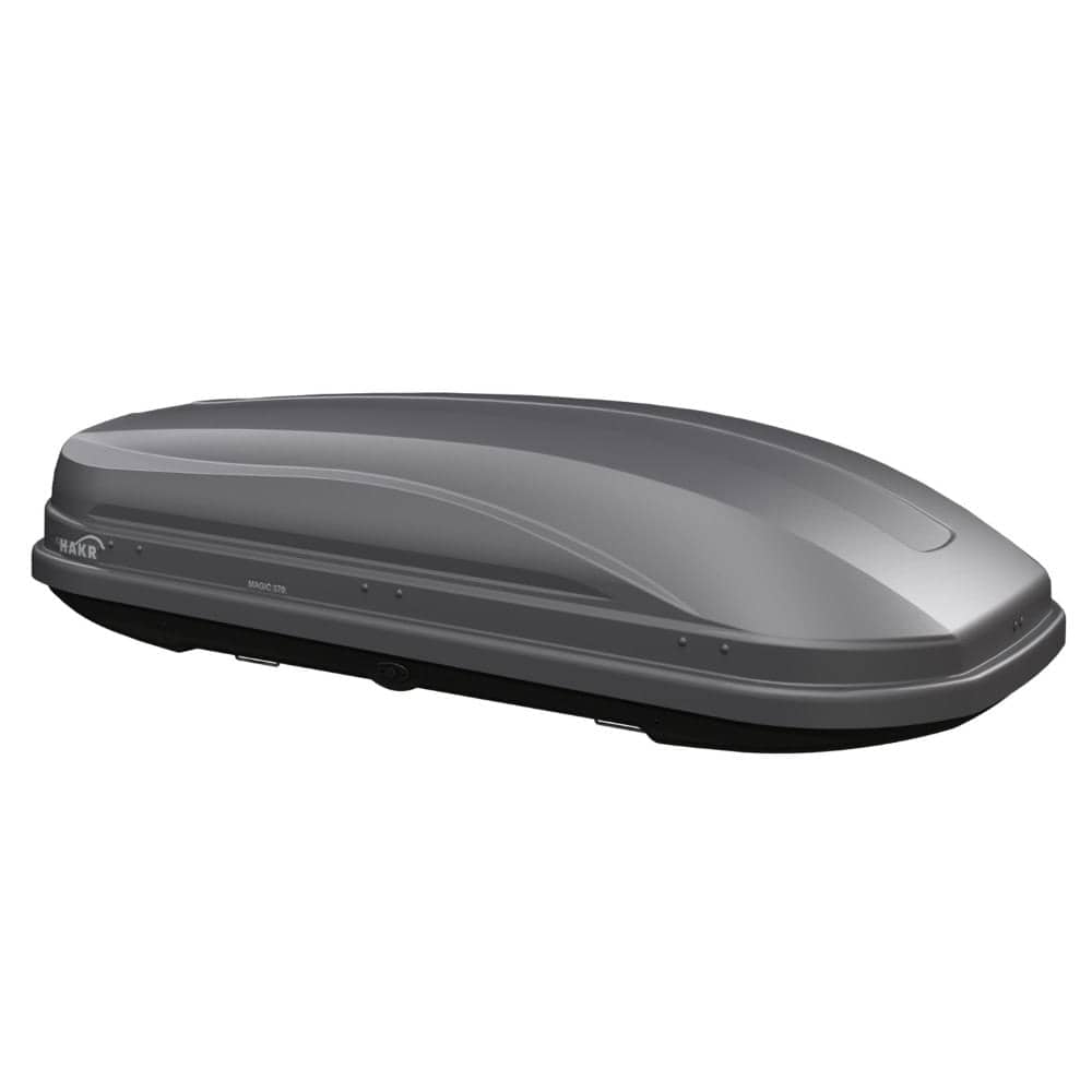 Krovni kofer 370L sivi Hakr Magic 370