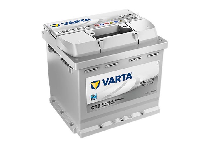 Varta 12V 54Ah 530A D+ C30 akumulator Silver Dynamic 5544000533